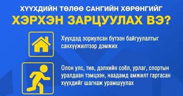 Хүүхдийн төлөө сангийн хөрөнгийг хэрхэн зарцуулах вэ